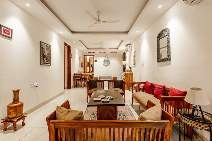 Garden Oasis | Luxe 4bhk | Near Select City Saket - New Delhi