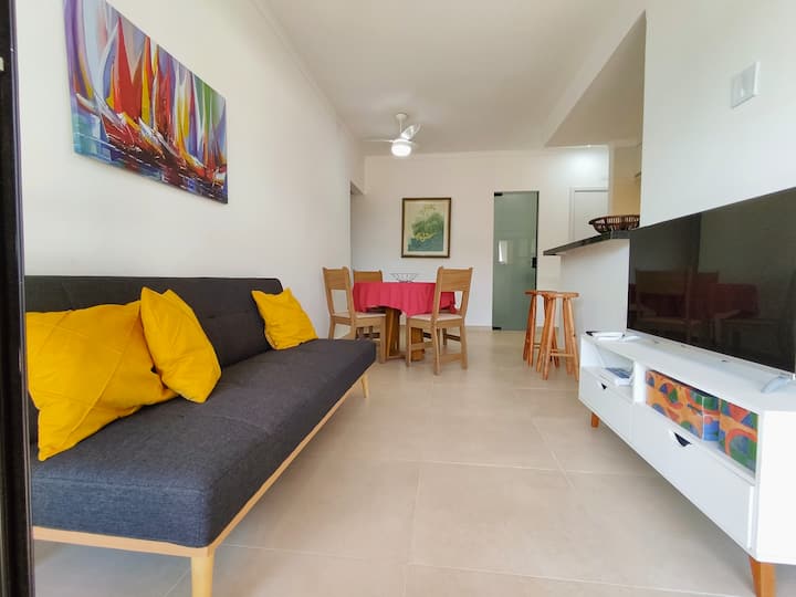 Apê Novo | 250m Orla Itaguá - Ubatuba