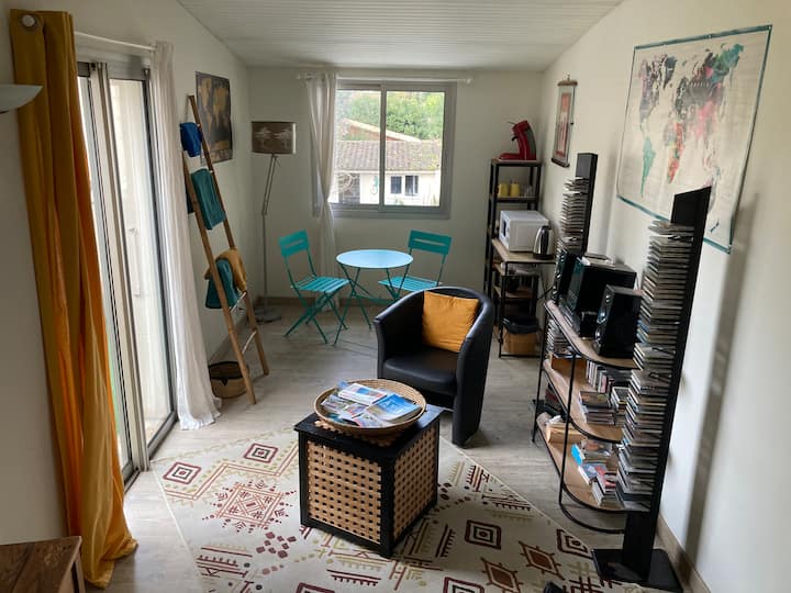 Chambre Et Salon/coin Repas En Centre-ville - Saintes