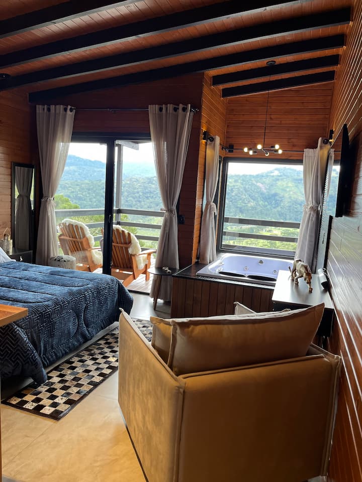 Refúgio Romântico:cabana Com Vista Das Montanhas 2 - Urubici