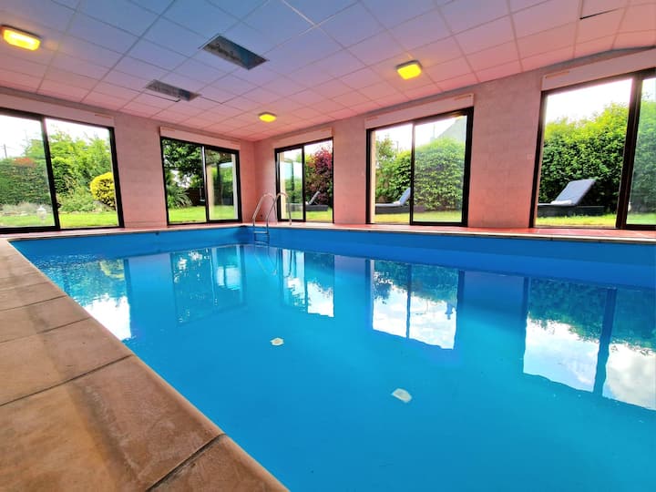 Superbe Gite En Champagne Piscine Intérieure Sauna - Marne