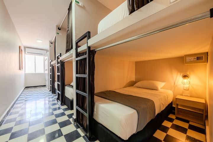 Cozy Private Room For 6 W/ Bathroom - Cartagena