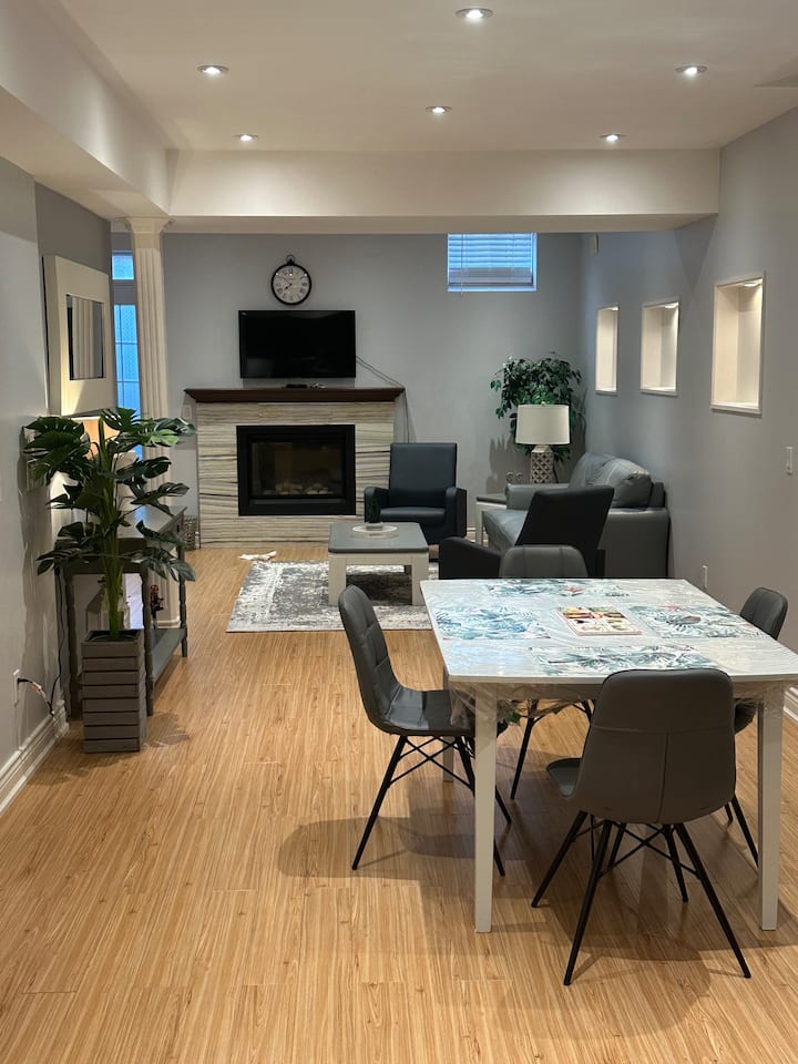 Condo Style High Ceiling New Basement Apartment - Mississauga