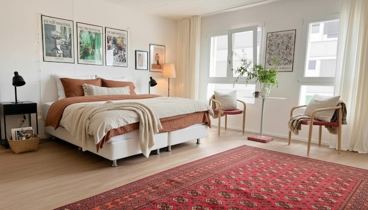 Central Studio Oasis Near Zurich Oerlikon Station! - Zurique