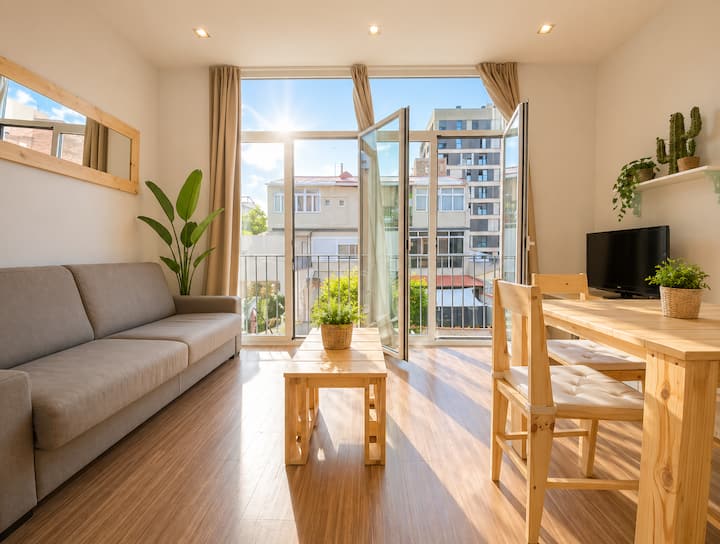 Loft Poblenou Cerca De La Playa/wifi/azotea - La Barceloneta