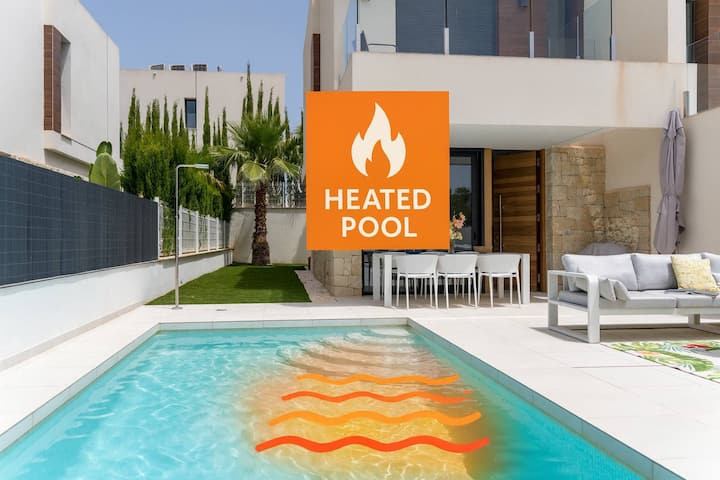 Новая роскошная вилла с бассейном и видом на море - Finestrat