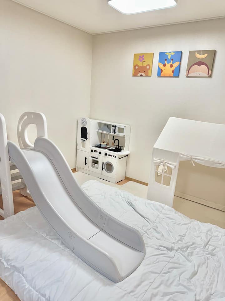 #해운대#가족여행#아기침대#놀이방#주차3대무료#2가족환영#벡스코#해운대해수욕장 - Busan