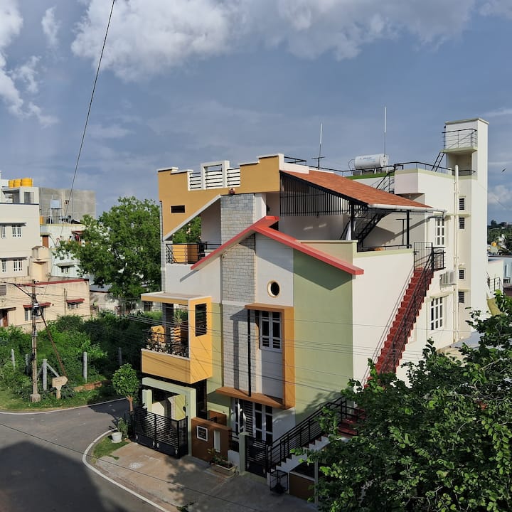 Peaceful Home In Gokulam Mysore Close2 Yoga Shalas - Mysore