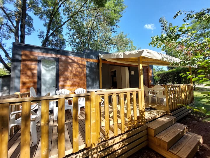 Mobil Home - 37m2 - Piscine-lac - Lourmarin