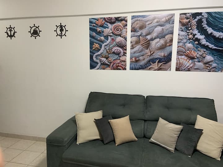 Apartamento Em Santos Praia Da Aparecida - Santos