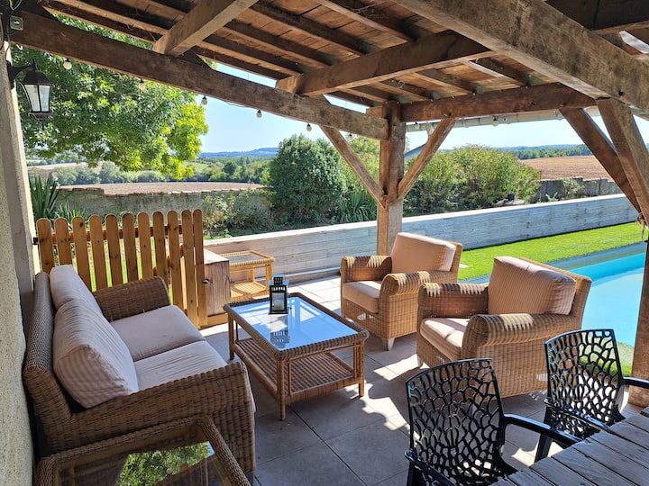 Maison Avec 2 Chambres Piscine - Aubeterre-sur-Dronne