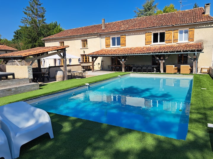 Domaine La Ferrière "La Maison D'amis" - Aubeterre-sur-Dronne
