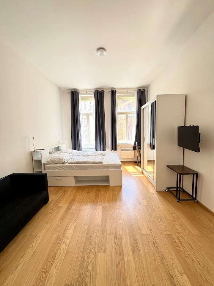Studio Apartment In Viktoria Zizkov - Praga