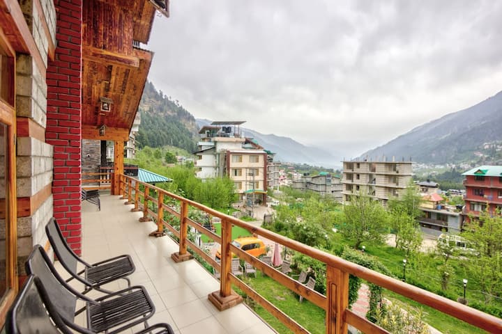 Wooden Cottage With Garden Nd Fire Place - Manali