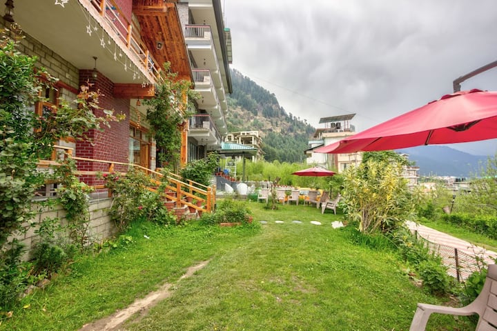 Wood Cottage Gardn Pvt Hall 2bhk - Manali