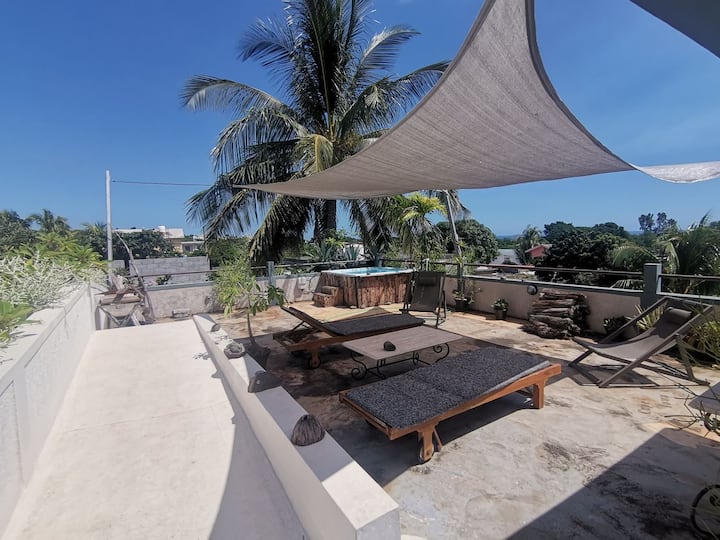 2 Chambres Jacuzzi+terrasse - Port-Louis
