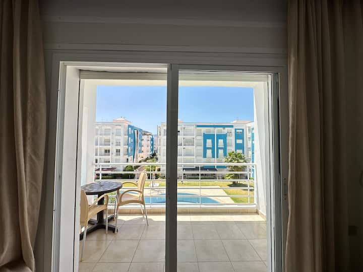 2 Bedroom - Private Parking- Pool - Elevator - Tetouan