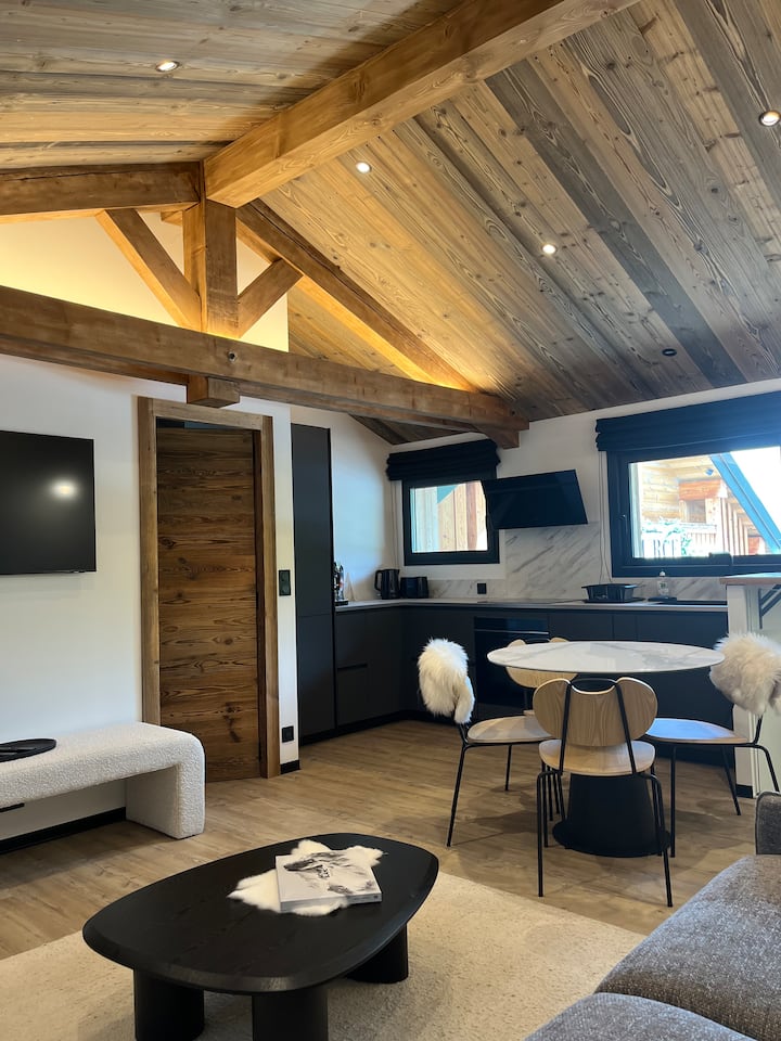 Appartement Montagne Chic-neuf- Près Centre-ville! - Megève