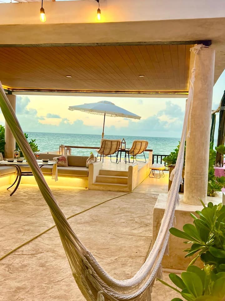 Turix Beach Seashore•ac•ruins•wifi•cenotes• - Yucatán