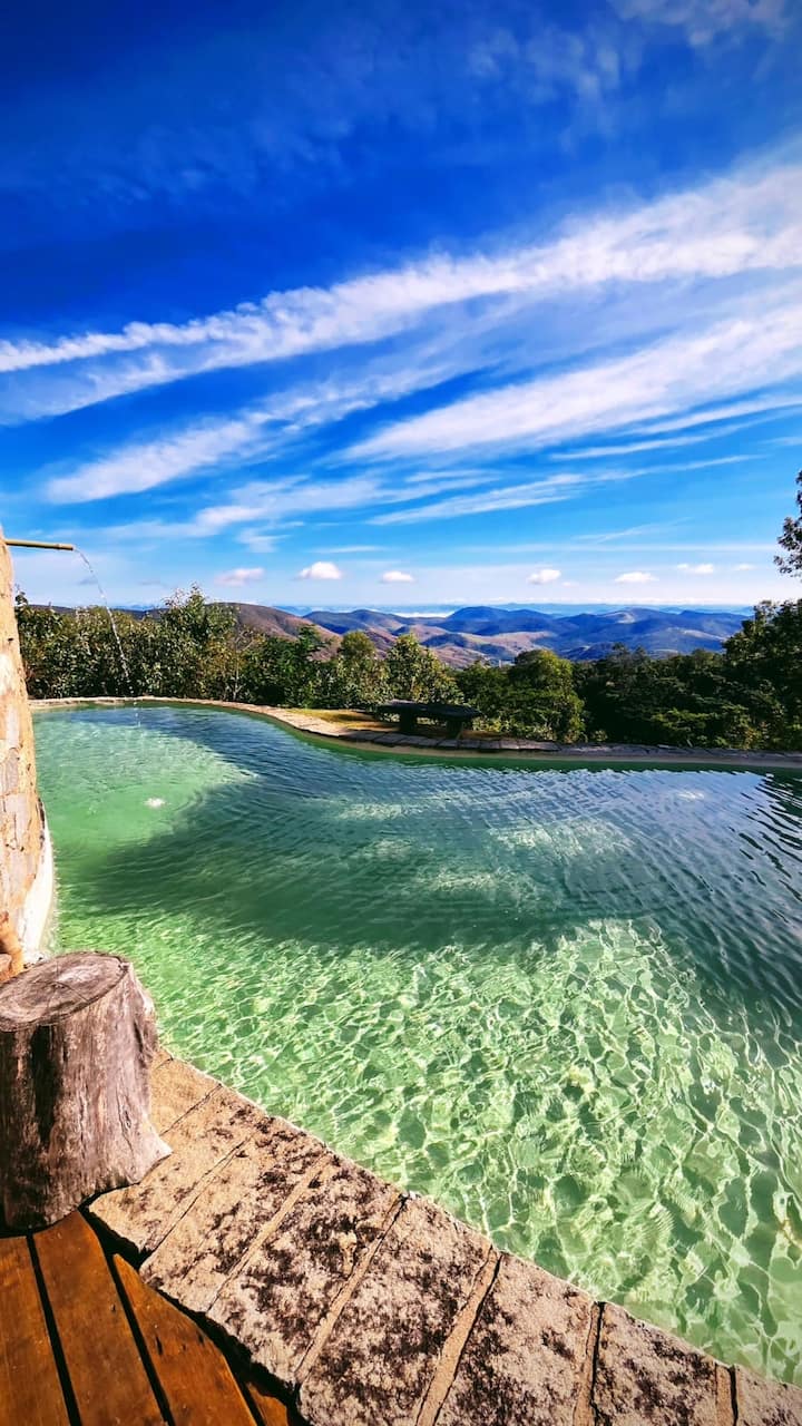 Chalé Da Montanha No Sítio Das Tocas - Brazil