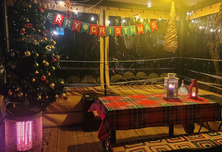 '세바의 오두막'
전통황토구들방/메리크리스마스/숲속의 요새/백색소음/바베큐파티/애견동반 - Pohang-si