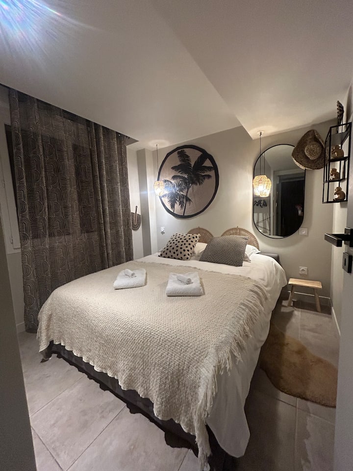 Villa La Sablhyeres-300 M De La Plage Jardin Privé - Île de Porquerolles