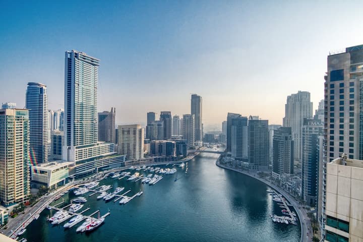 Epic Marina View, Opulent Apartment - Dubai Marina