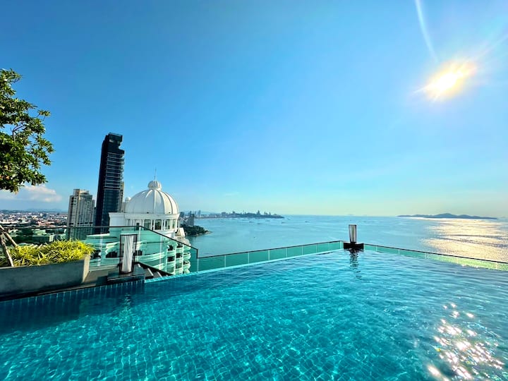 Pattaya Amazing Panoramic Ocean View : 1br Pattaya - Pattaya