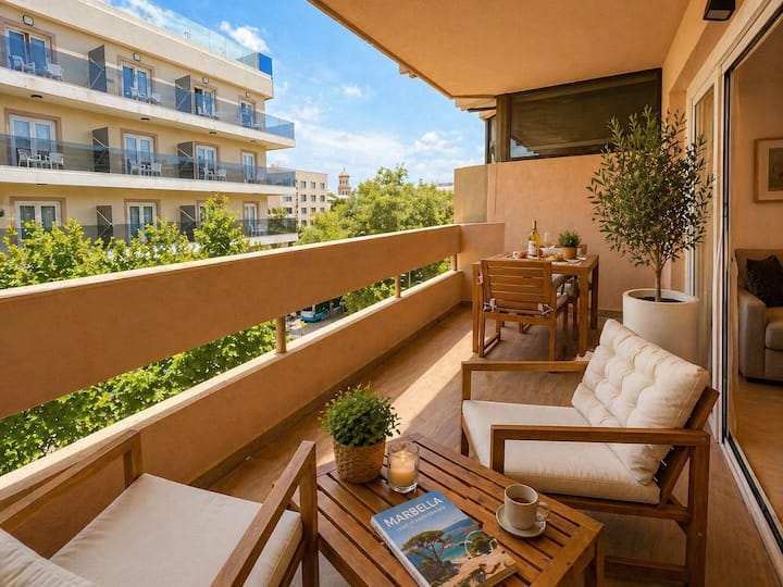 Esperanza Grand Apts. Ii Terraza Centro Playa - Marbella