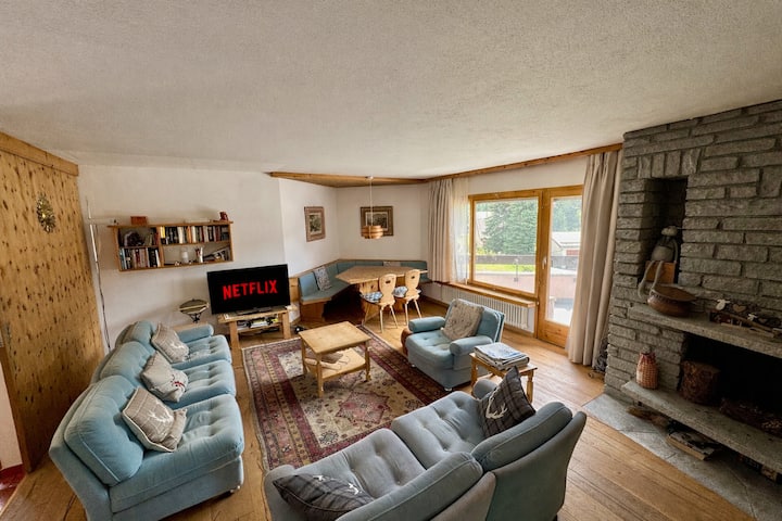 Alpine Retreat For 6 Guests: Serenity In Engadin - Pontresina