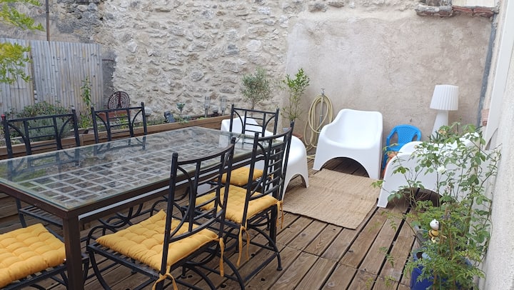 Maison Avec Terrasse Et Jardinet Cœur Du Village - Lauris