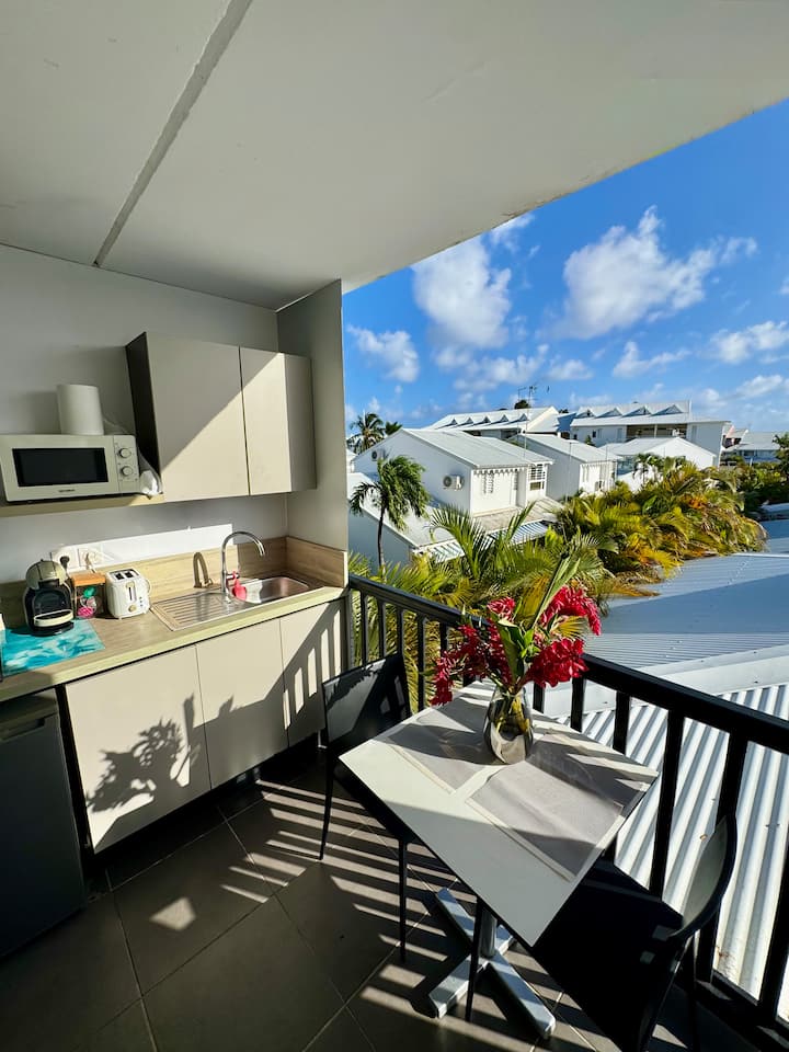 Studio Confort Proche De La Marina - Saint-François
