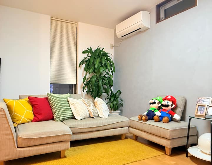 Spacious 120 .Parking.6min Walk To Station. - Ōsaka