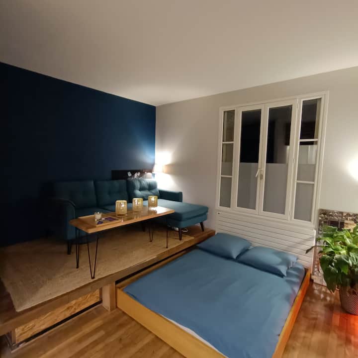 Beau Studio Jardin Proche Gare - Colombes
