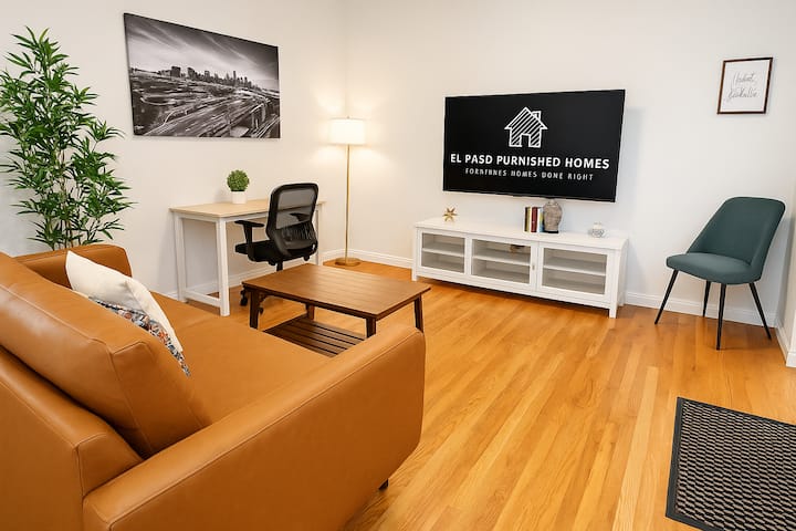 Updated Modern 2 Bed Home - Fast Wifi - Central - El Paso