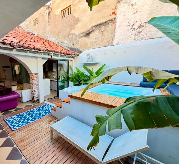 Cozy House In Old Town 5rooms 16guests Best Area - Cartagena