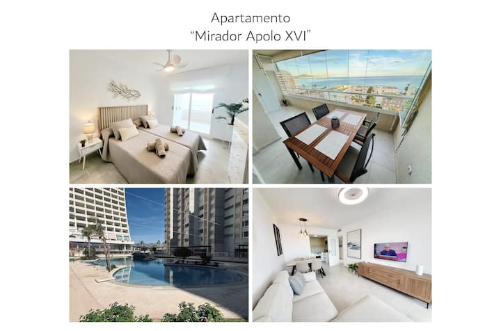 “Mirador Apolo” Apartment With Car Park - Calp