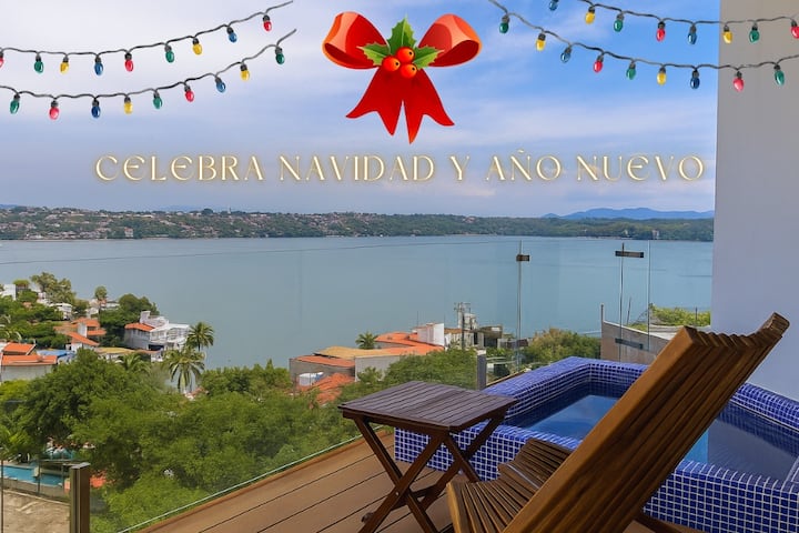 ¡Depto Con Vista Espectacular Al Lago En Teques! - Tequesquitengo