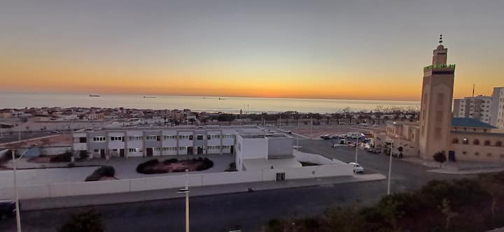 Appt ÉLégant 2ch -3 Min Plage Anza, Lits Douillets - Agadir