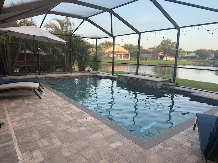 The Summer Lake House/ Heated Pool & Lake View - 리버뷰