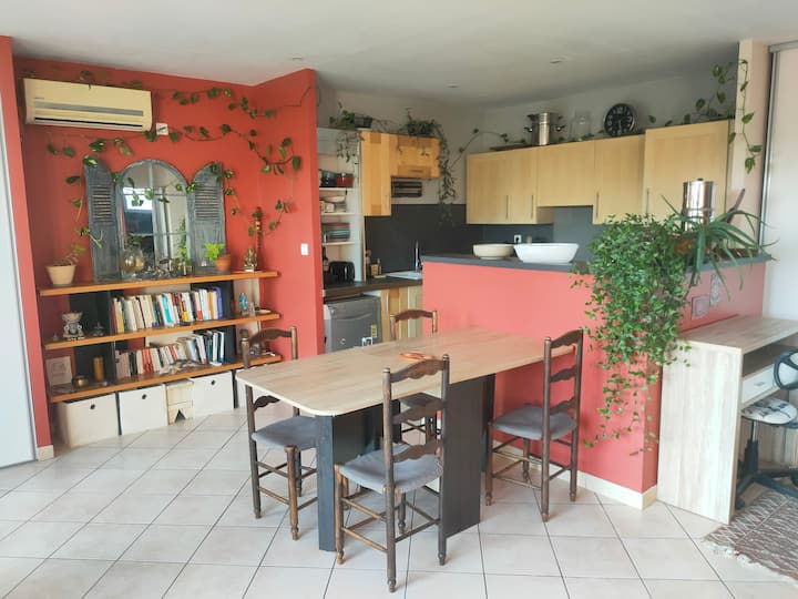 Logement Avec Vue Sur La Drôme - Crest