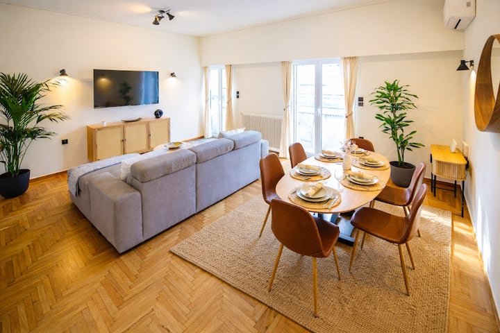 2br 2ba Modern Stay | Walk To Acropolis - Athens