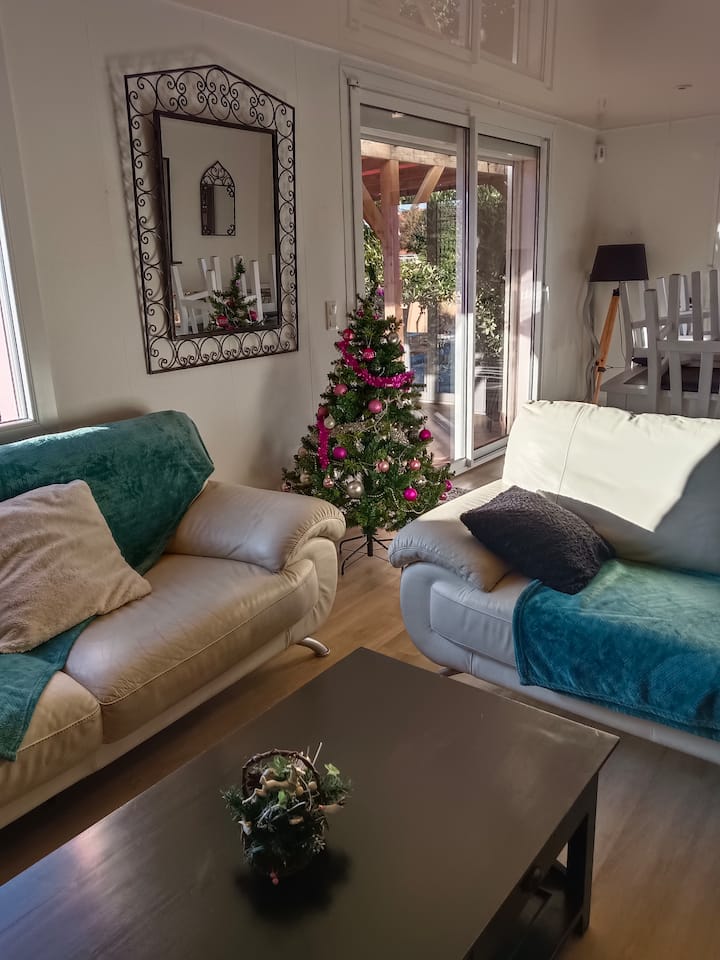 Villa Classée 3* Avec Jardin Piscine - Rivesaltes