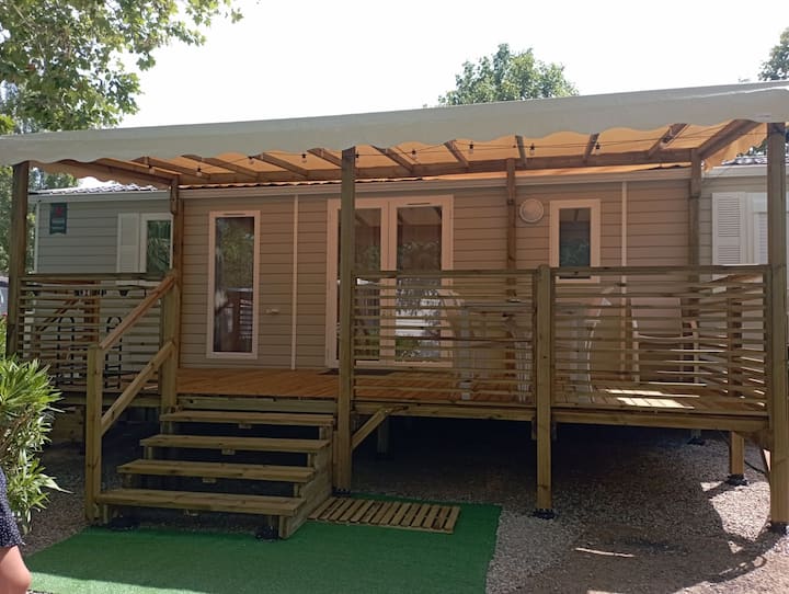 Mobil-home Camping 4* La Carabasse - Vias