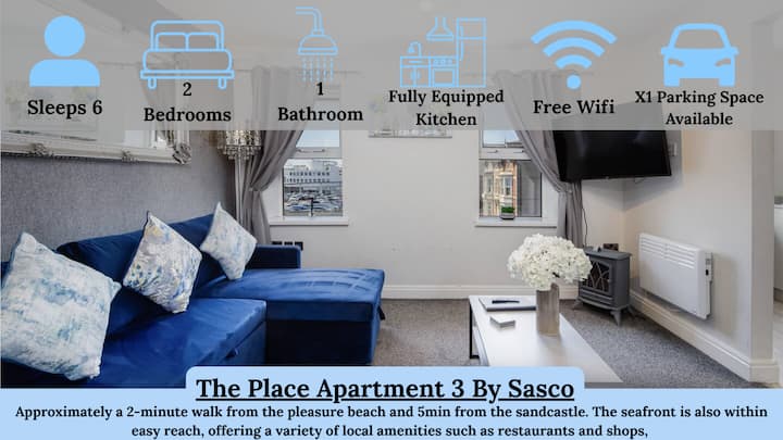 Appartement-appartement-salle De Bain Privée Sépar - Blackpool