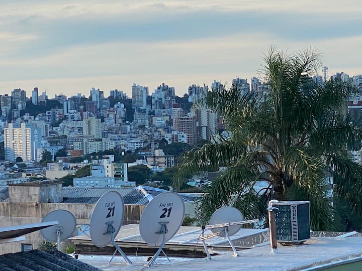 Encantadora Vista  E Pôr Do Sol - Porto Alegre