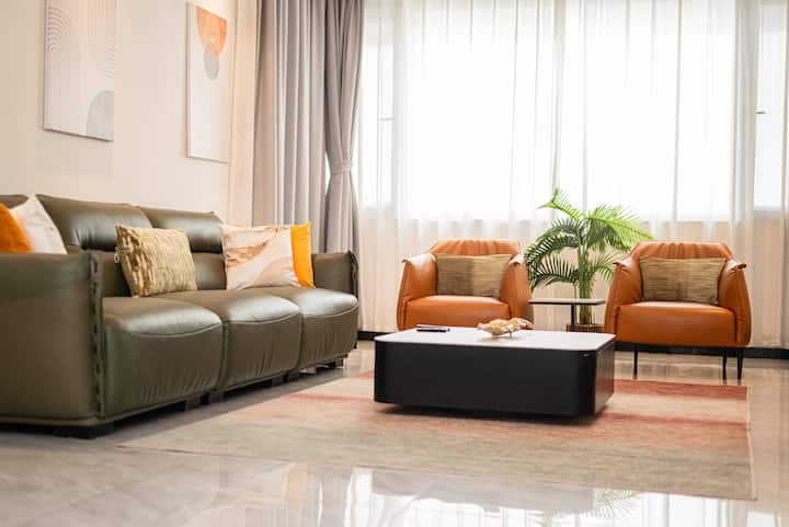 Appart Vue Du Fleuve à Gombe, Piscine Sur Le Toit - Kinshasa