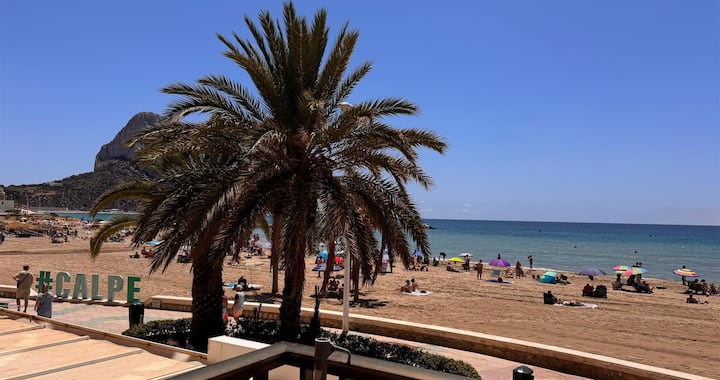 Apto Oceanic Primera Línea De Playa - Calp