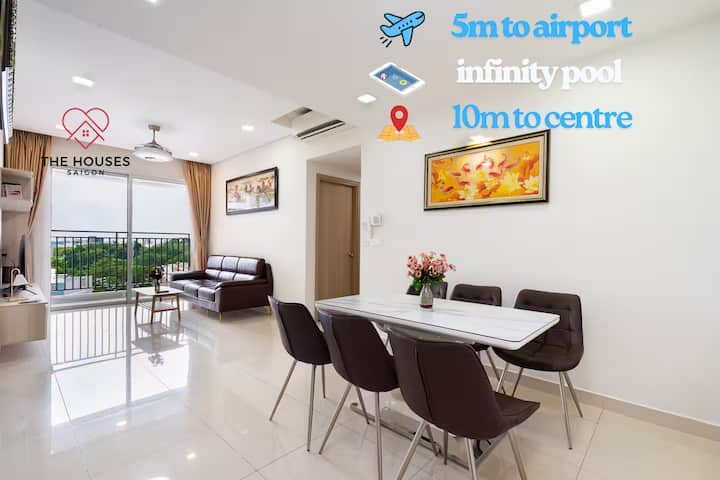Spacious 3br Apt Near Airport | Pool & Netflix - Hô Chi Minh-Ville