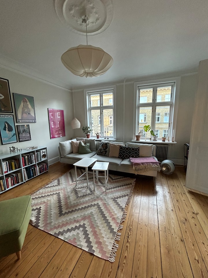 Lys Lejlighed Tæt På Alt - Copenhague